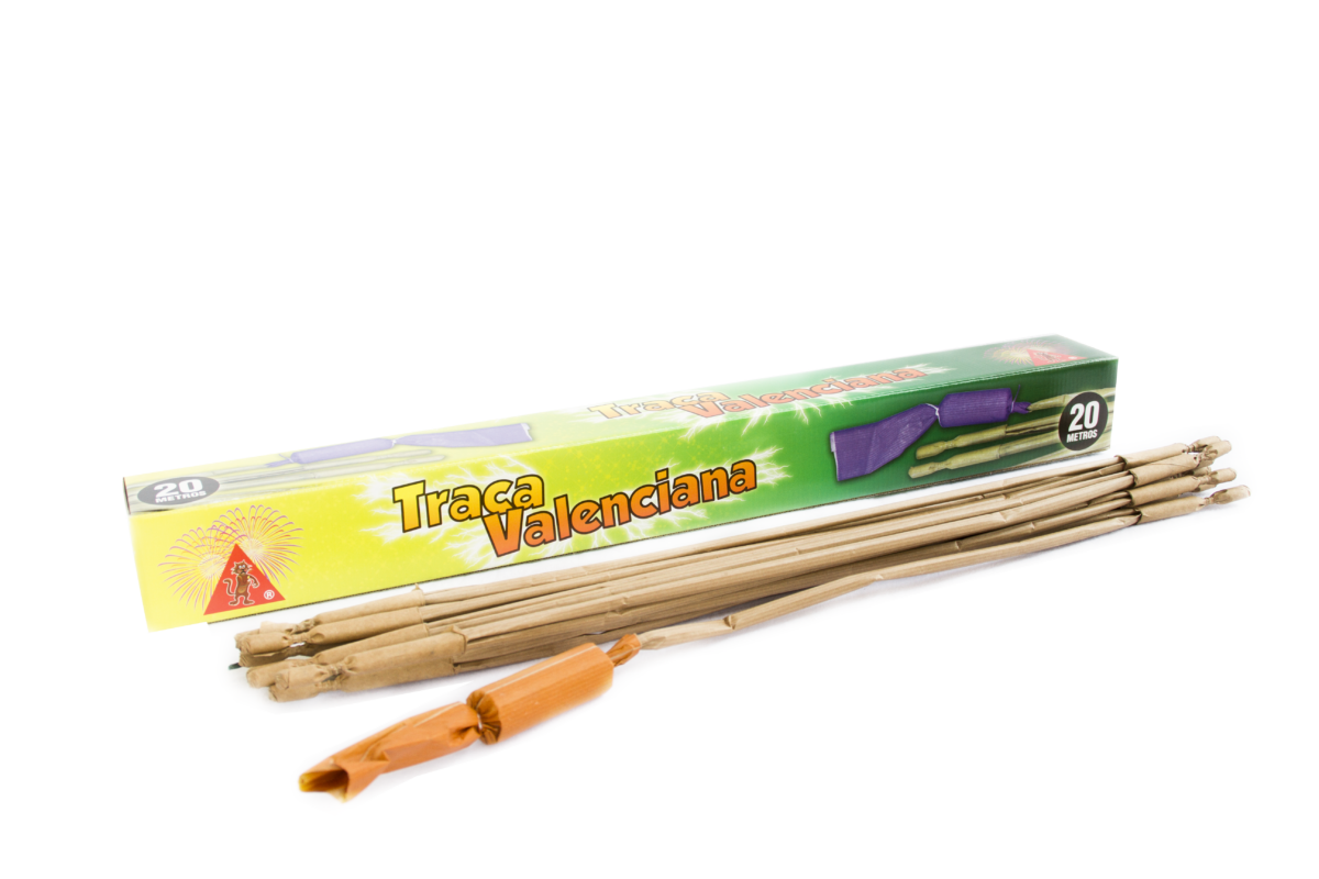 Traca valenciana de 20 metros